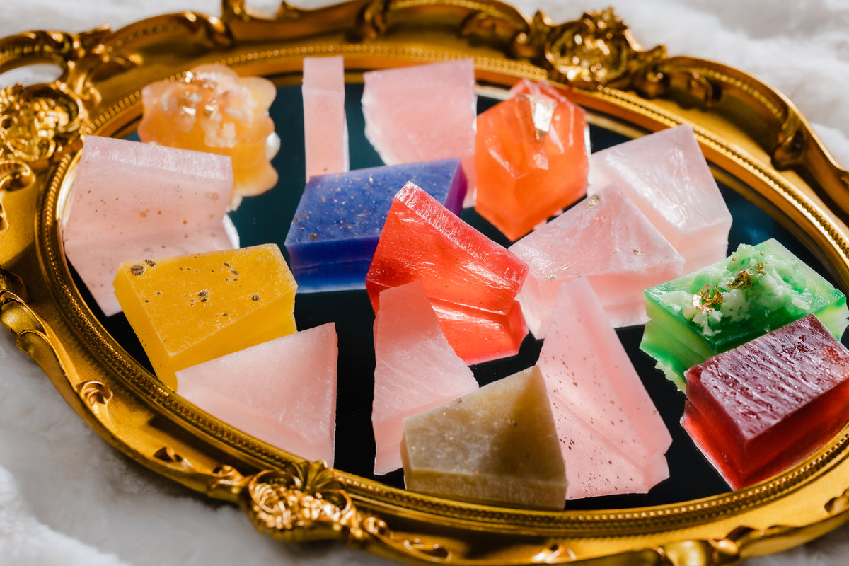 Treasure Box | Edible Crystal Selection Box | Silky Gem Crystal Candy