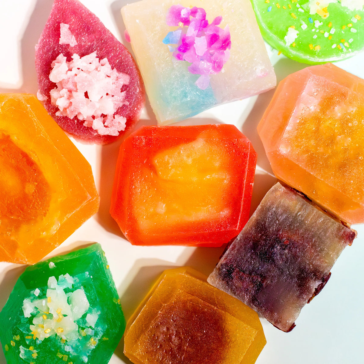 Crystallicious | Summer Themed Crystal Candy | Silky Gem Crystal Candy