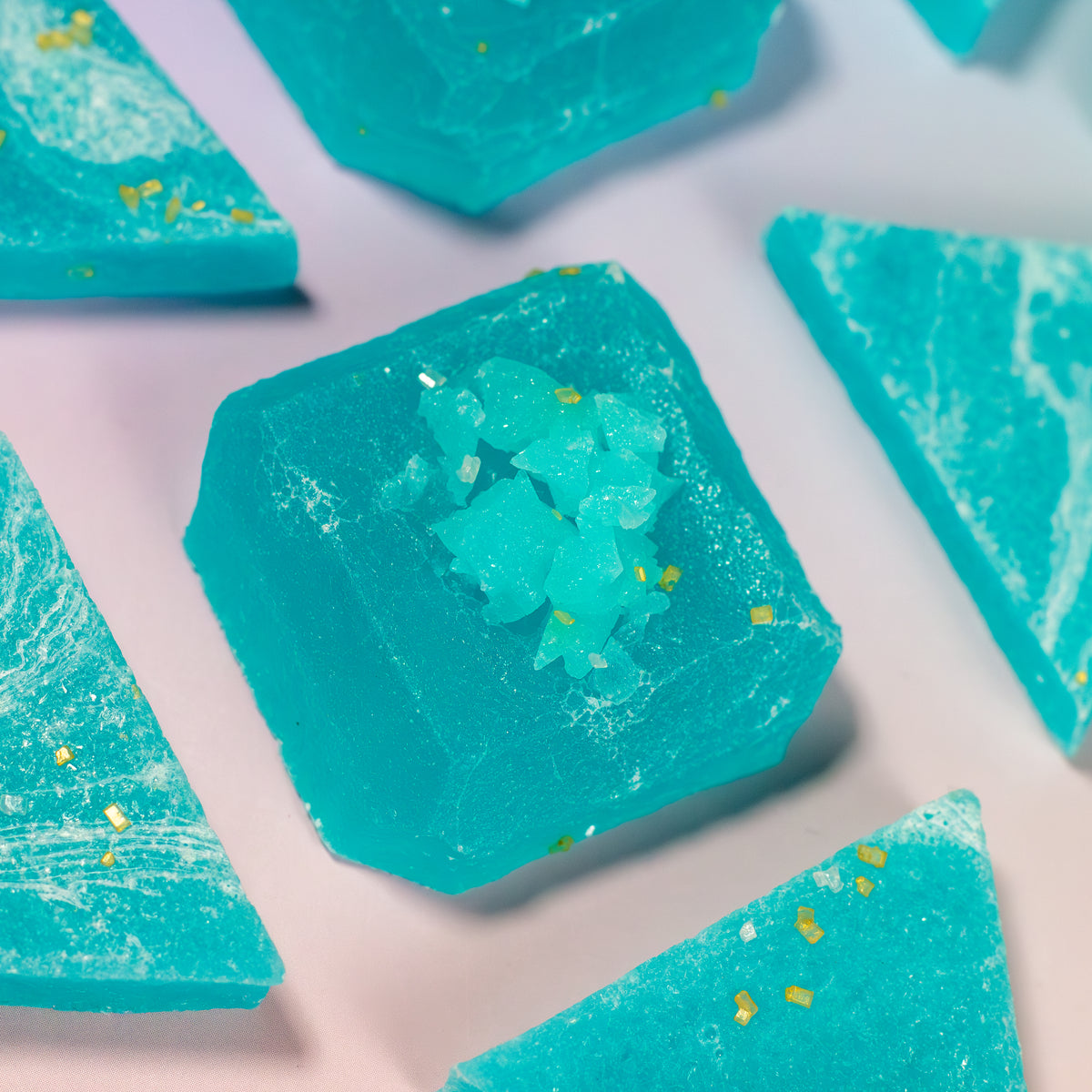 Blue Raspberry Crystal Candy | Tangy Raspberry Kohakutou | Silky Gem ...