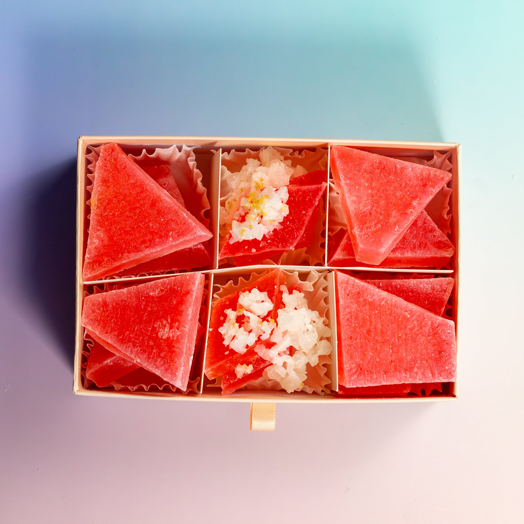 Strawberry Rubellite Crystal Jelly Candy | Strawberry Kohakutou | Silky ...