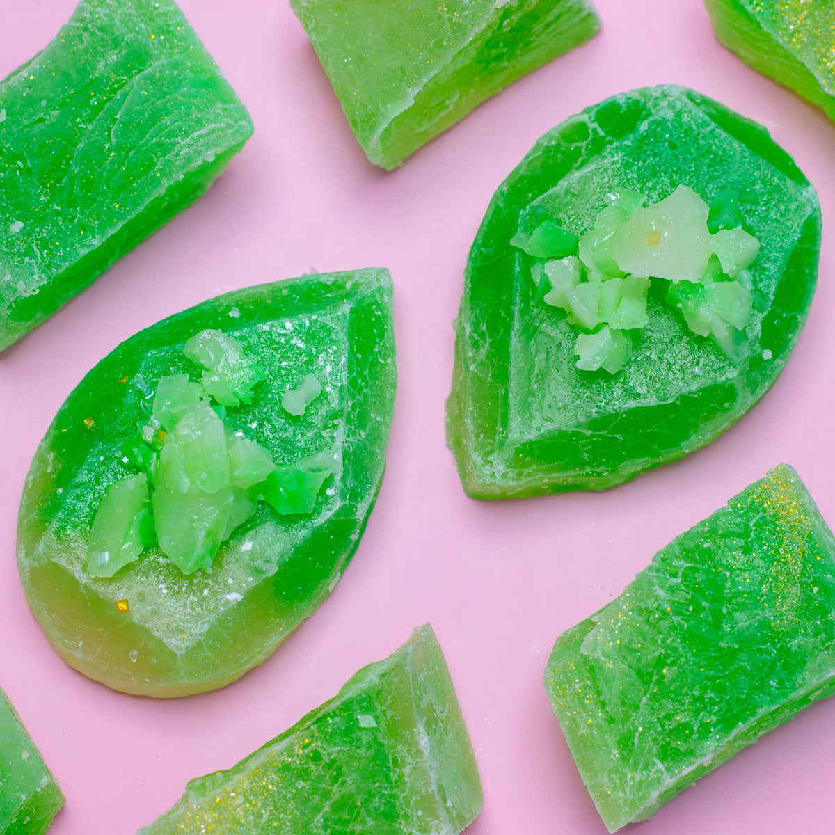 Silky Gem® Coconut Pandan Jade | Silky Gem Crystal Candy