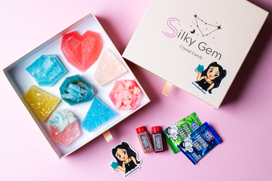 Mixed Flavour Crystal Candy & Kohakutou | Silky Gem Crystal Candy