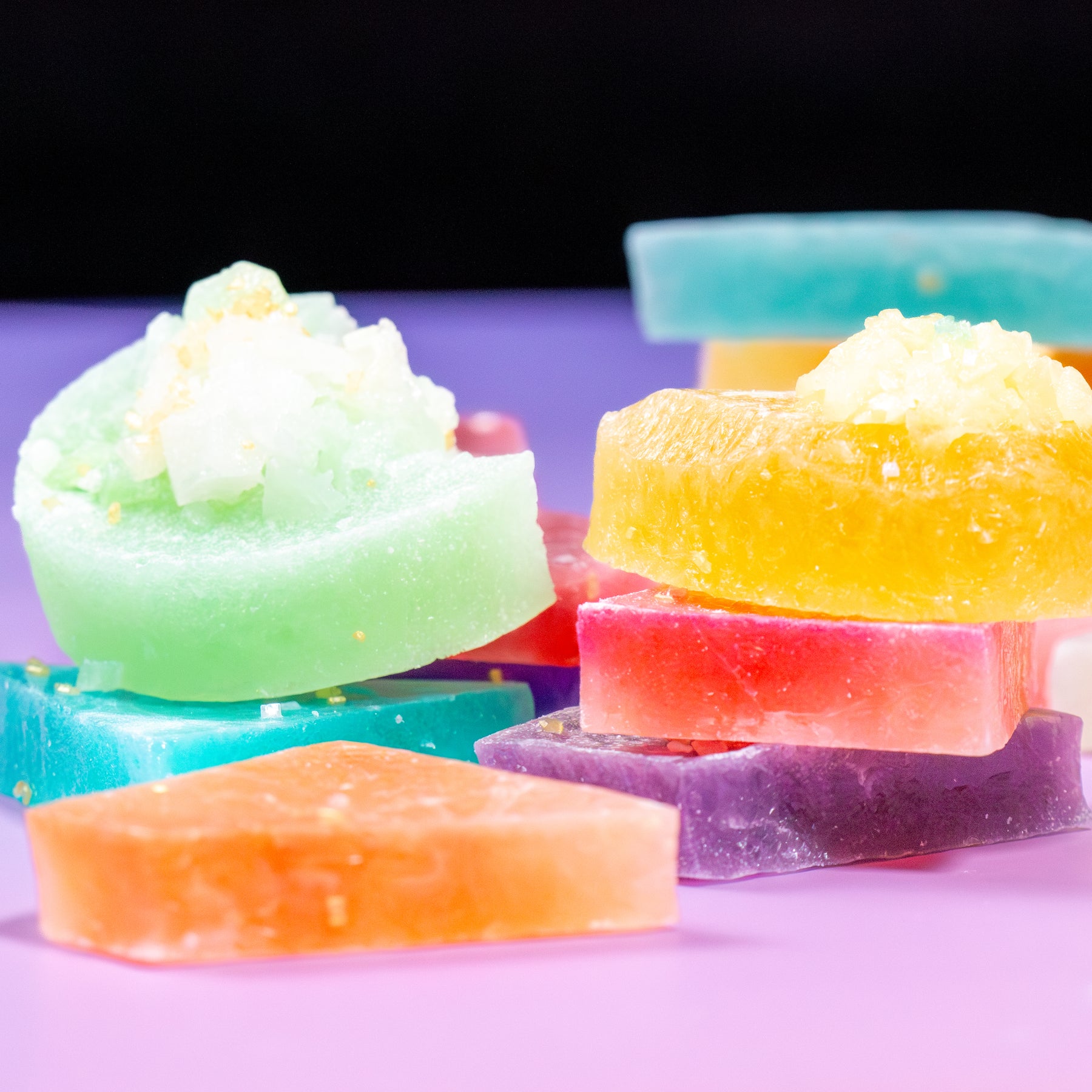 Treasure Box | Edible Crystal Selection Box | Silky Gem Crystal Candy