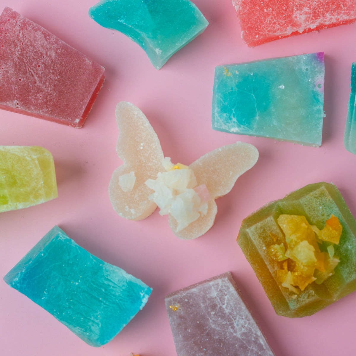 The Gemmies | Assorted Crystal Candy | Silky Gem Crystal Candy