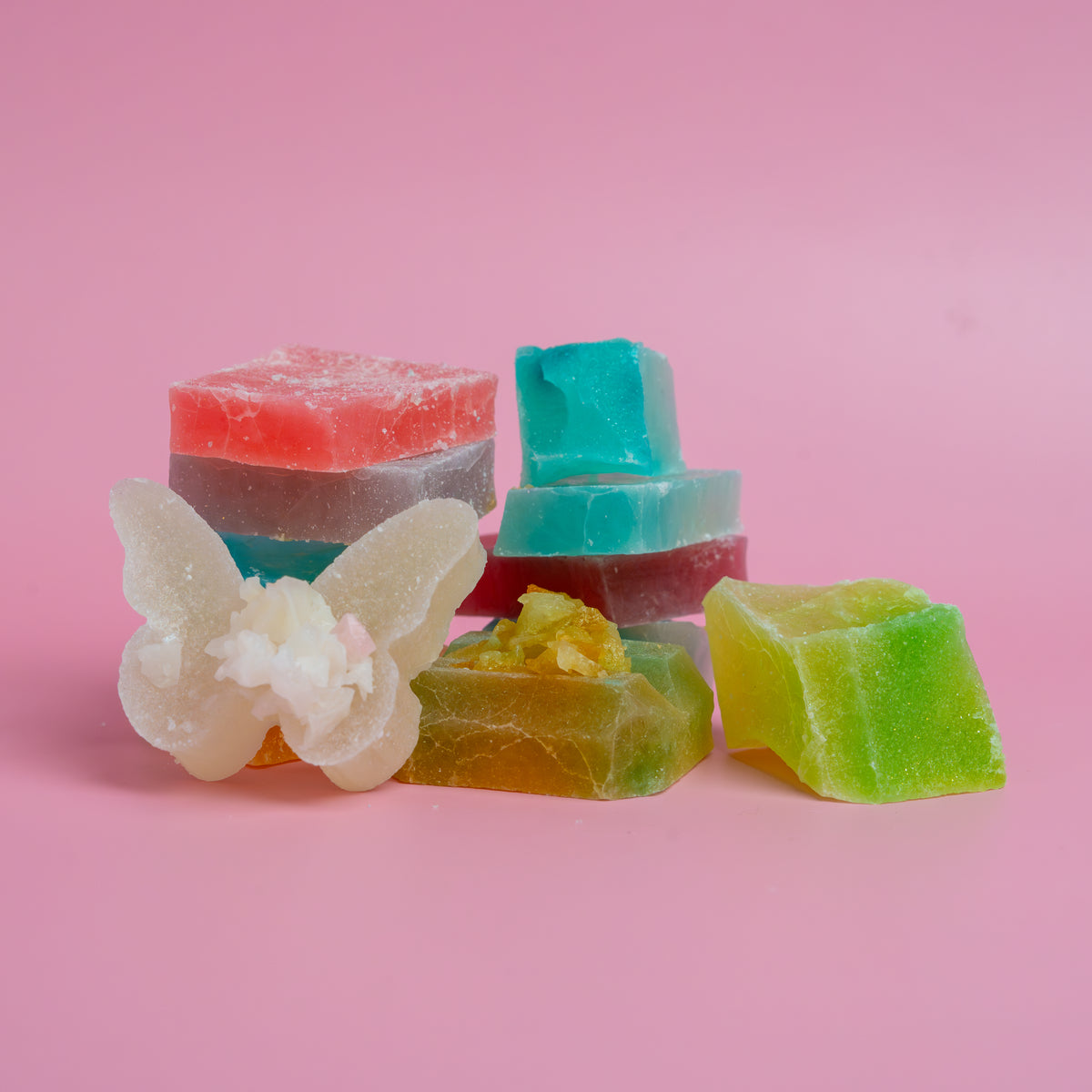 The Gemmies | Assorted Crystal Candy | Silky Gem Crystal Candy