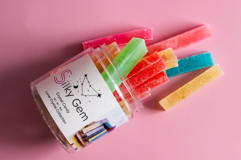 Mixed Flavour Crystal Candy & Kohakutou | Silky Gem Crystal Candy