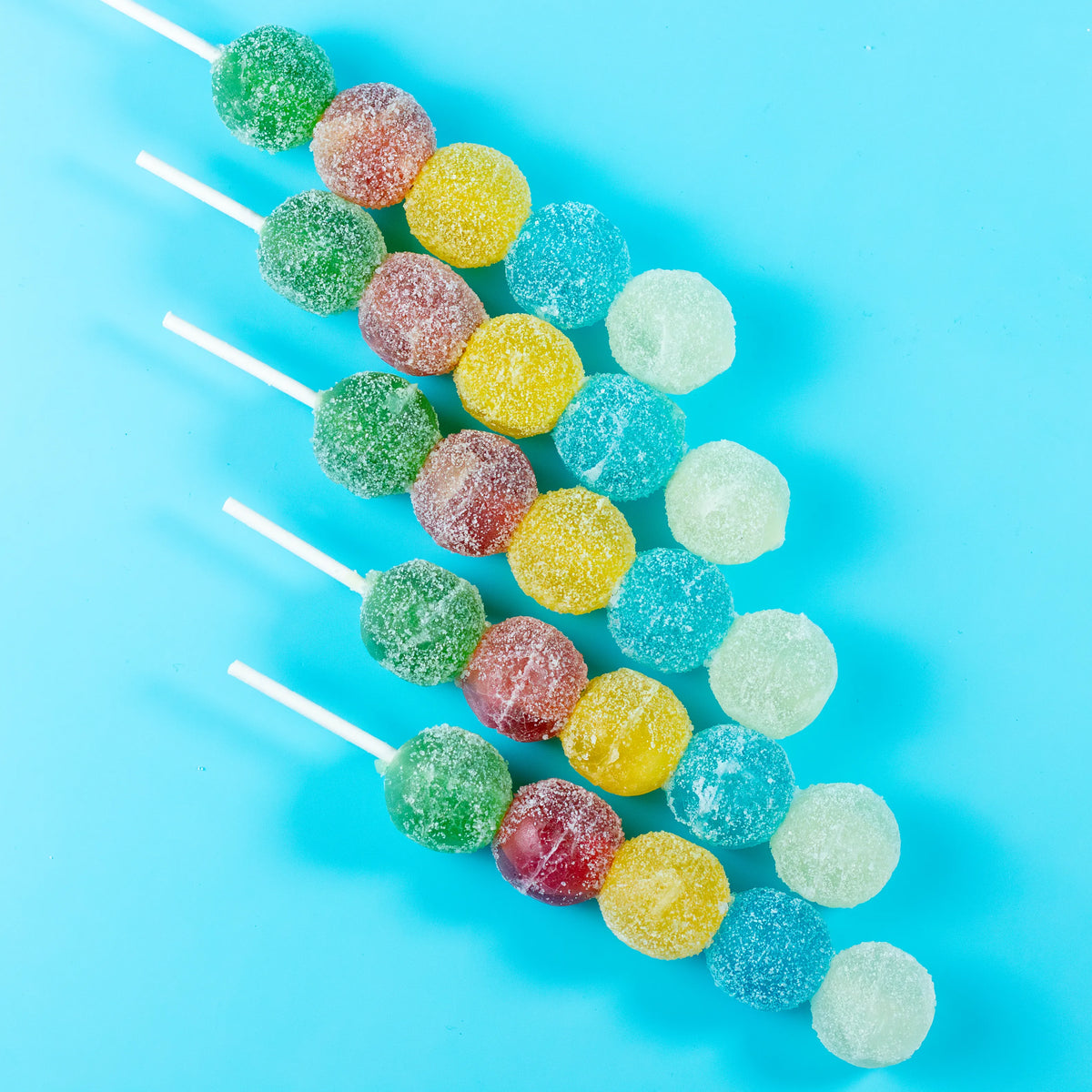 Silky Gem® Sizzle Pops (5 skewer) | Silky Gem Crystal Candy